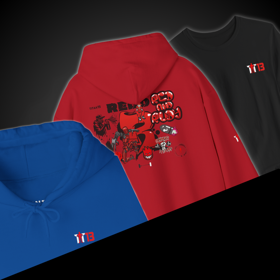 Official T13 Apparel and Fan Gear for True Collectors – Titan13Toy